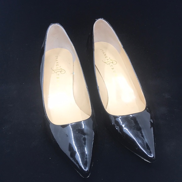 Ivanka Trump | Shoes | Ivanka Trump Black Patent Leather Heels 85 ...